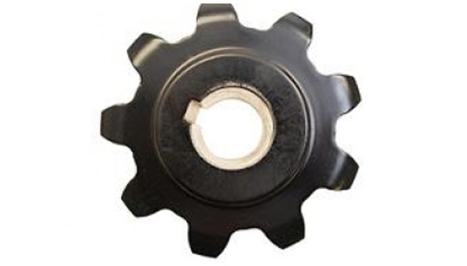 ENGRANAJE DE NORIA 9 DIENTES APTO 8010-L120-L230 DIAM 45 – FN | Rossmet