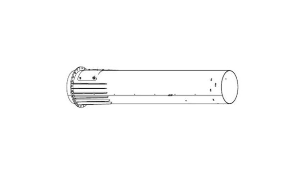 TUBO DESCARGA APTO PARA 9770 – 9870 TRAMO CODO L 2845 MM | Rossmet